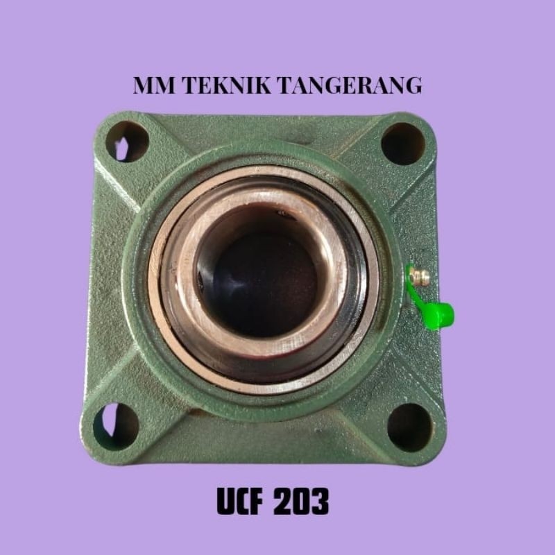 帶座軸塊 UCF 203 軸承軸承座軸 17mm Omega 原裝 Asb Nis Nkn Laker | 蝦皮購物