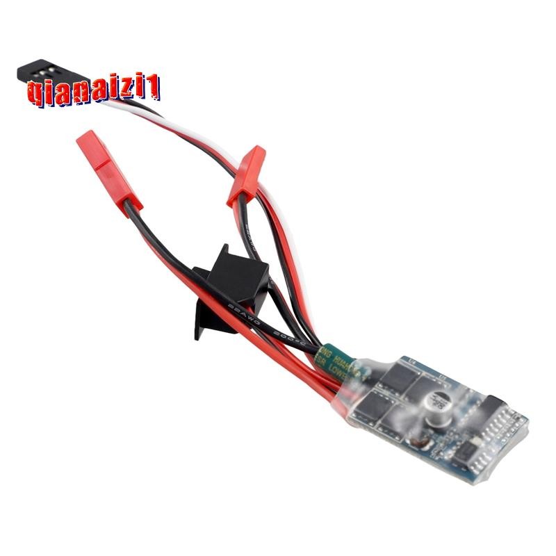 遙控車 35A ESC 正反轉有刷剎車雙向 ESC 電機速度控制器適用於 1/16 1/18 1/24 車船油箱 | 蝦皮購物