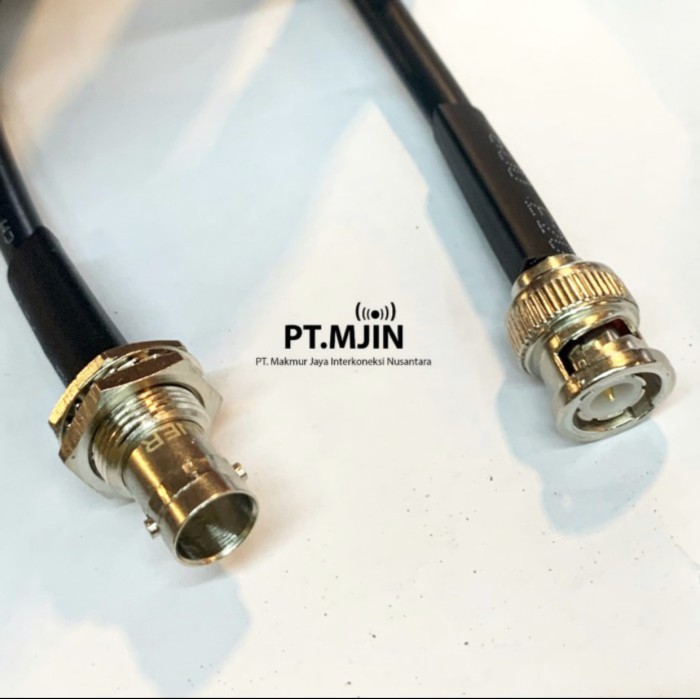 LP 電纜跳線 Belden9259 BNC 公頭到 BNC 母頭長度 1 米 | 蝦皮購物