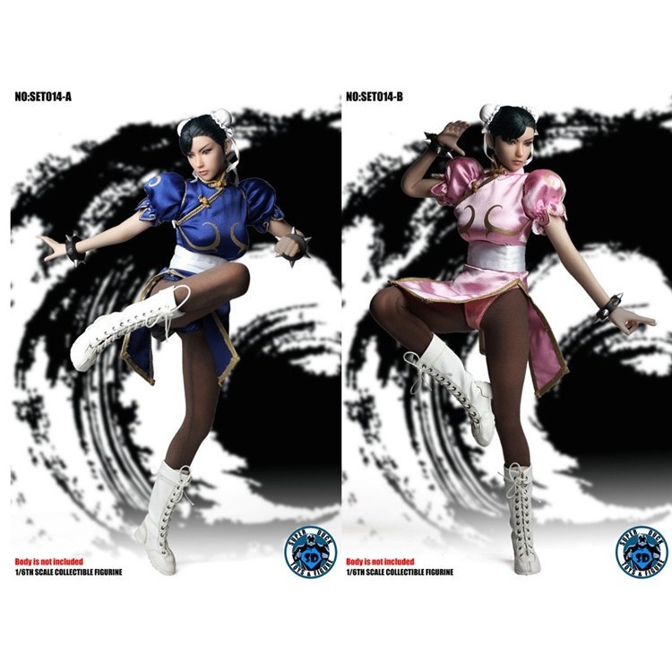【精品】SUPER DUCK SET014 1/6 Cosplay系列 中國格鬥女神 再版 現貨 | 蝦皮購物