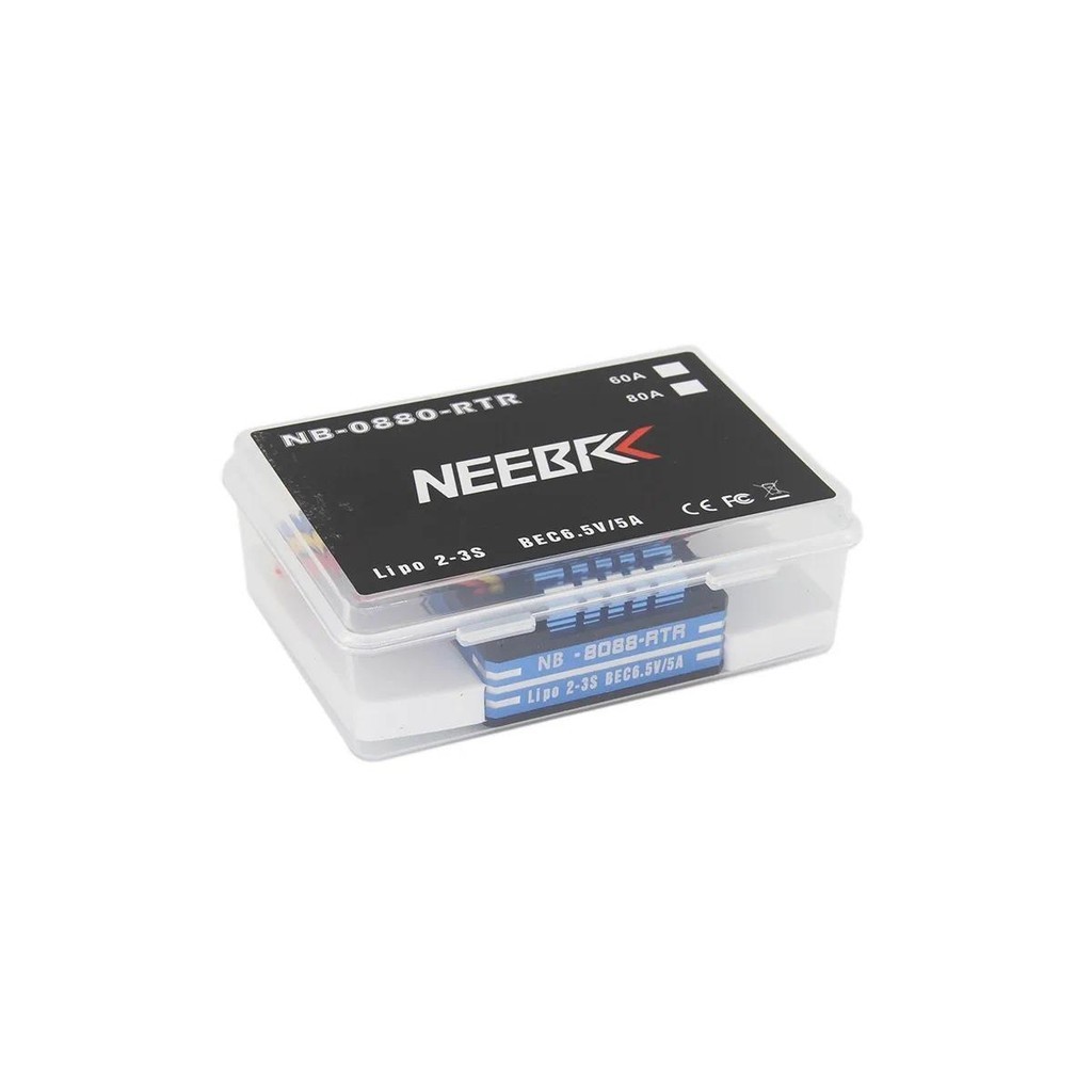 Neebrc 防水 60A 80A 有刷 ESC 金屬 2-3S BEC 6.5V/5A 速度控制器,適用於 540 5 | 蝦皮購物