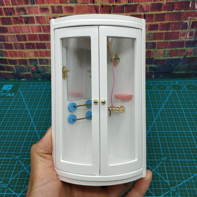 【高檔】現貨GSC素體兵人配件傢俱模型molly淋浴房浴室ob11人偶bjd娃娃洗澡間 | 蝦皮購物