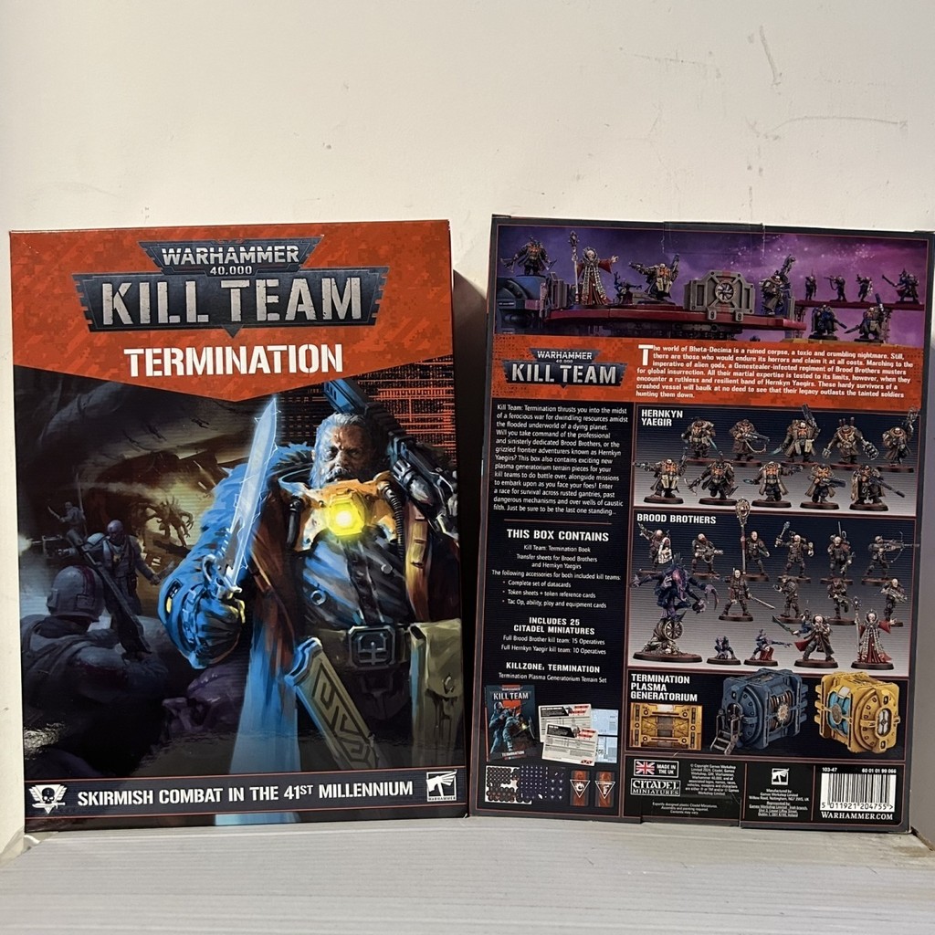 【爆款好物】錘40k 殺戮小隊 終結 Warhammer 40k Kill Team: TERMINATION | 蝦皮購物