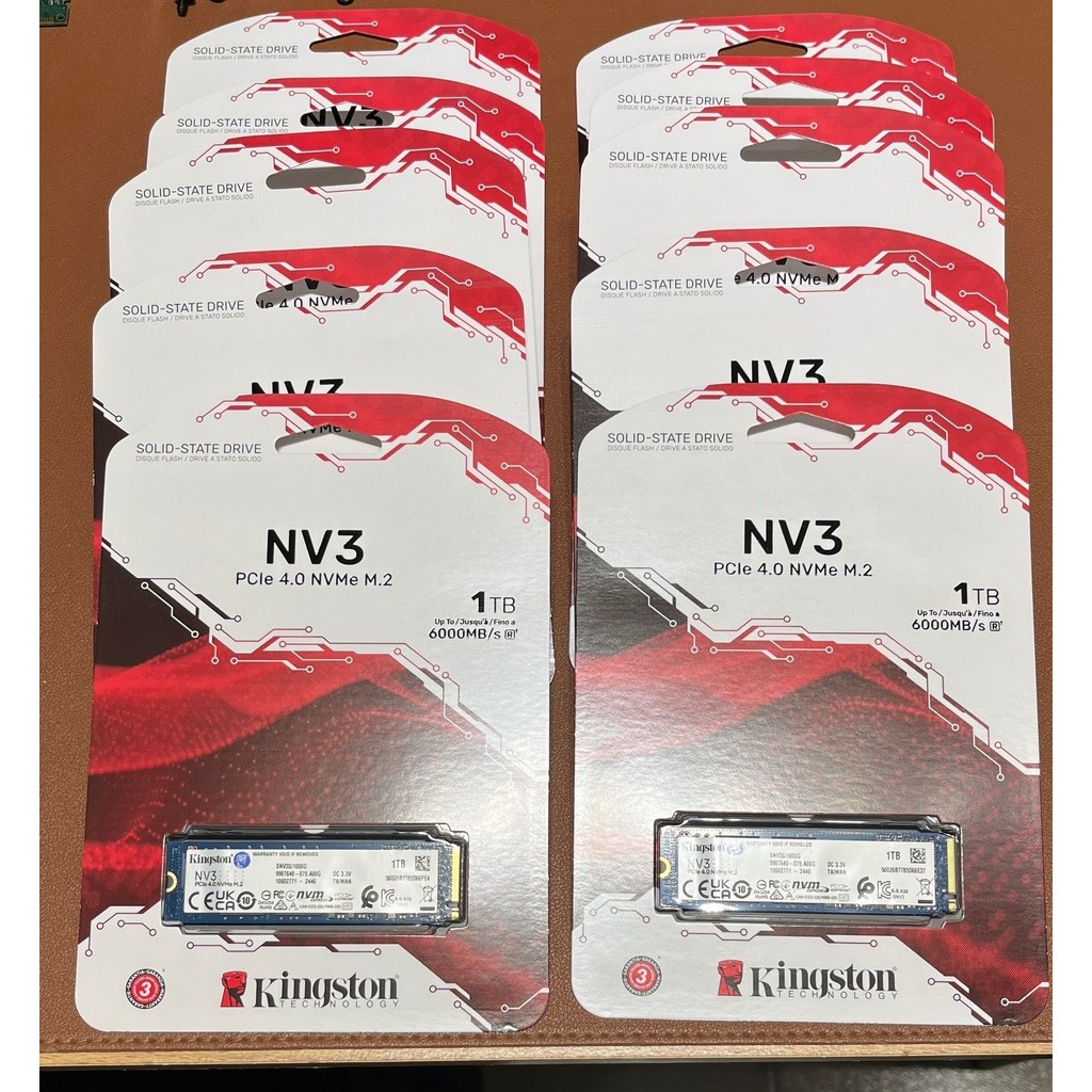Kingston 金士頓 NV3 1TB Gen4 PCIe SSD 固態硬碟 (SNV3S/1000G) | 蝦皮購物