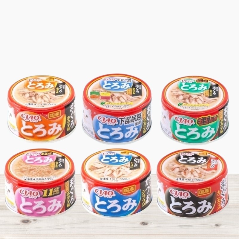 全新現貨》 日本 CIAO 多樂米 濃湯罐 貓湯罐 80g 雞肉/干貝/鮪魚 成貓 老貓 高齡貓 日本 | 蝦皮購物