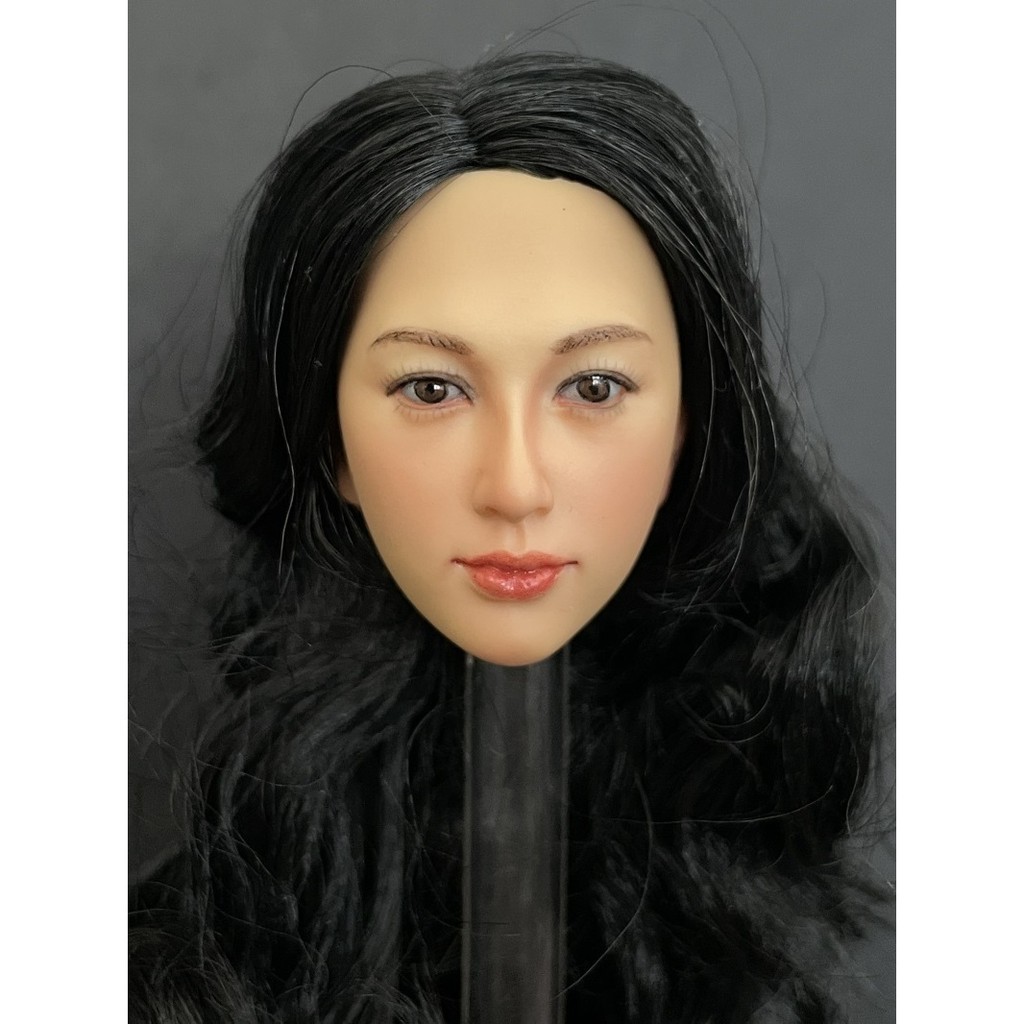 【高檔】KUMIK 1/6兵人 KM001 植髮美女頭雕 韓國明星 現貨 | 蝦皮購物