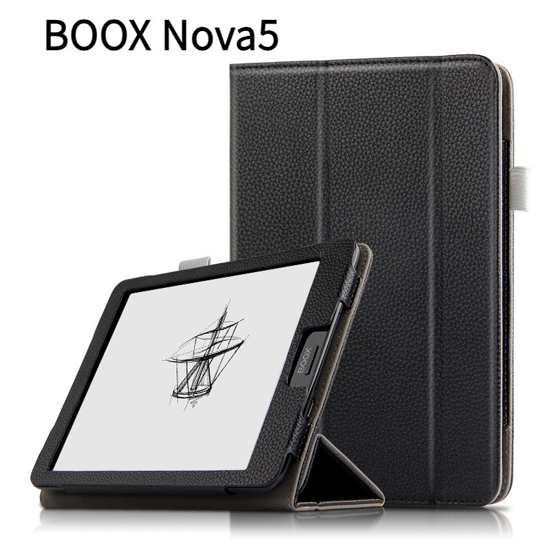 BOOX Nova5 7.8寸三折支架 休眠喚醒 手託皮套保護殻[噹日出貨] | 蝦皮購物