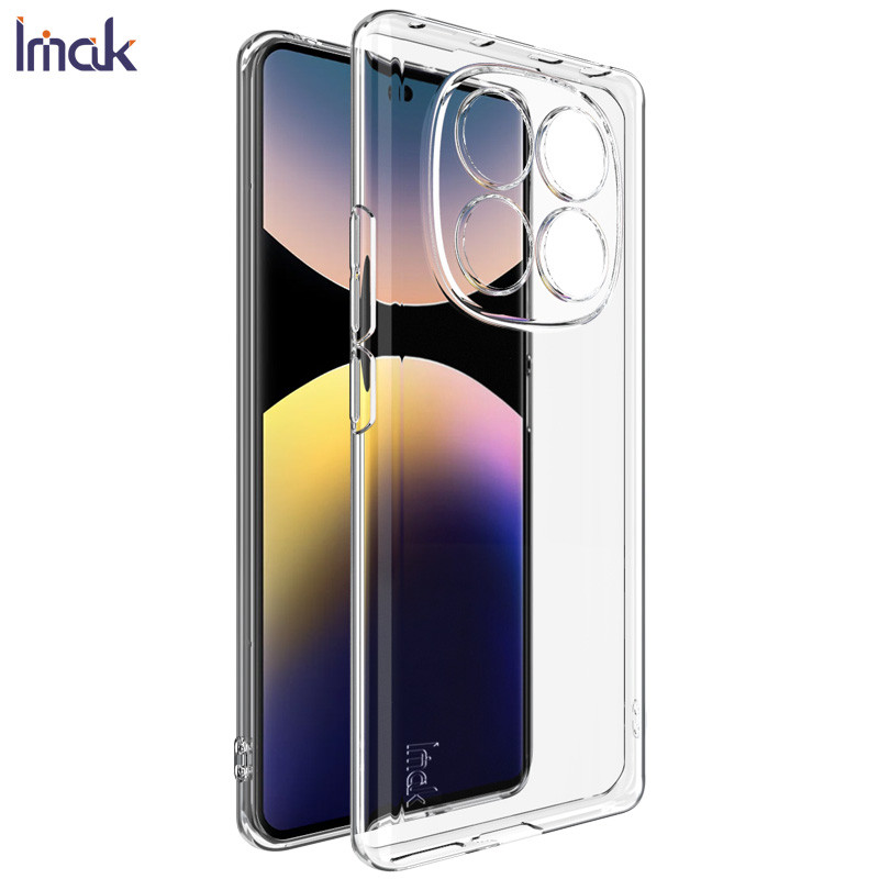 XIAOMI 適用於 Redmi Note 14 手機殼 IMAK UX-5 透明軟殼適用於小米 Redmi Note1 | 蝦皮購物