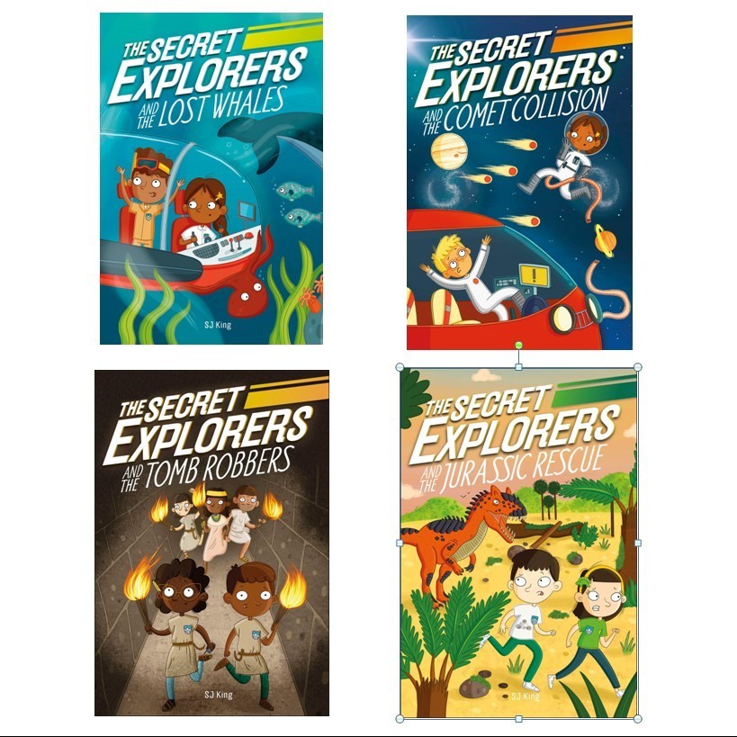 The Secret Explorers (Book 1-4)/SJ King《Dk Pub》【禮筑外文書店】 | 蝦皮購物