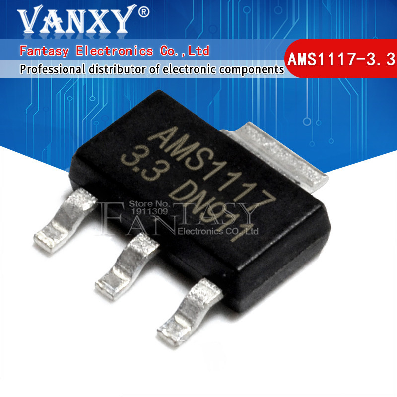 50PCS AMS1117-3.3 SOT223 AMS1117-3.3V SOT-223 AMS1117-1.2 AM | 蝦皮購物