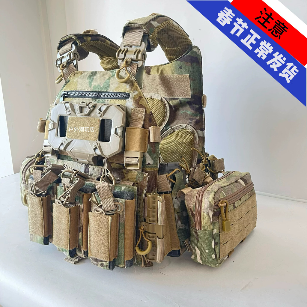 【品質現貨】戰術背心 多功能背心 工作背心 迎良高品質1000D尼龍6094戰術背心 cs軍迷作訓馬甲影視拍攝道具 | 蝦皮購物