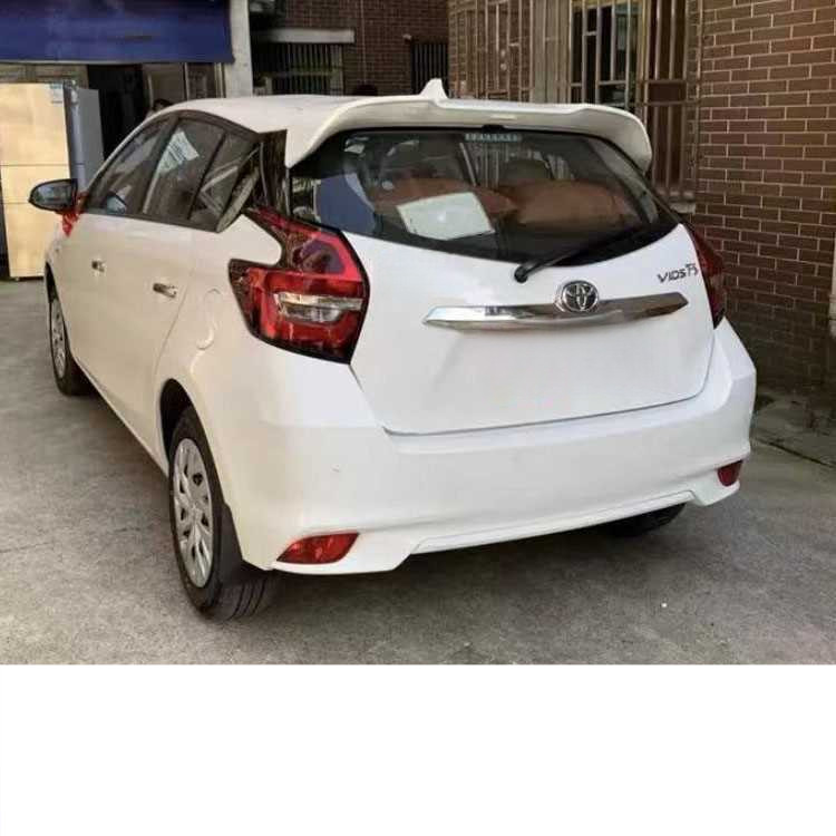豐田 ABS 碳纖維後 Trasero Para Spoiler 適用於 Toyota Yaris Vios FS Ha | 蝦皮購物