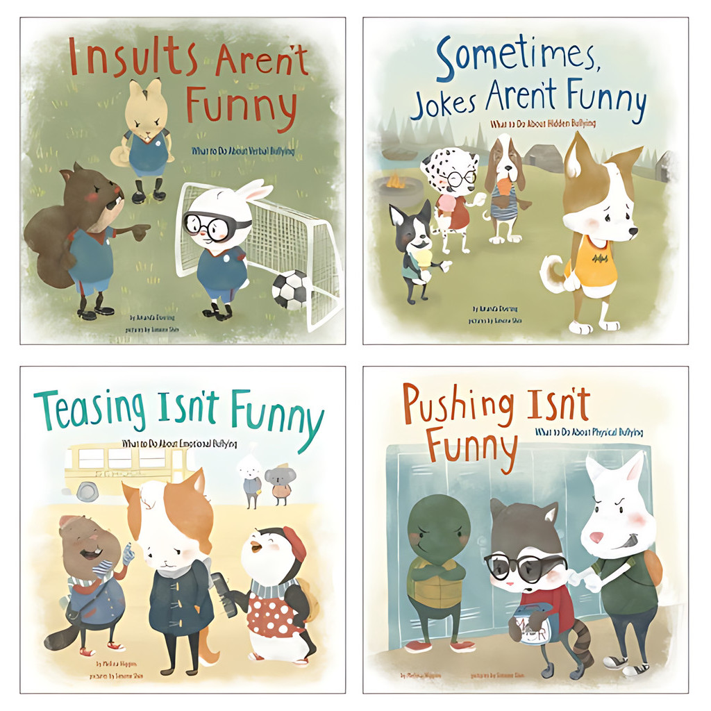 No More Bullies Collection - 4 Books/Melissa Higgins【禮筑外文書店】 | 蝦皮購物