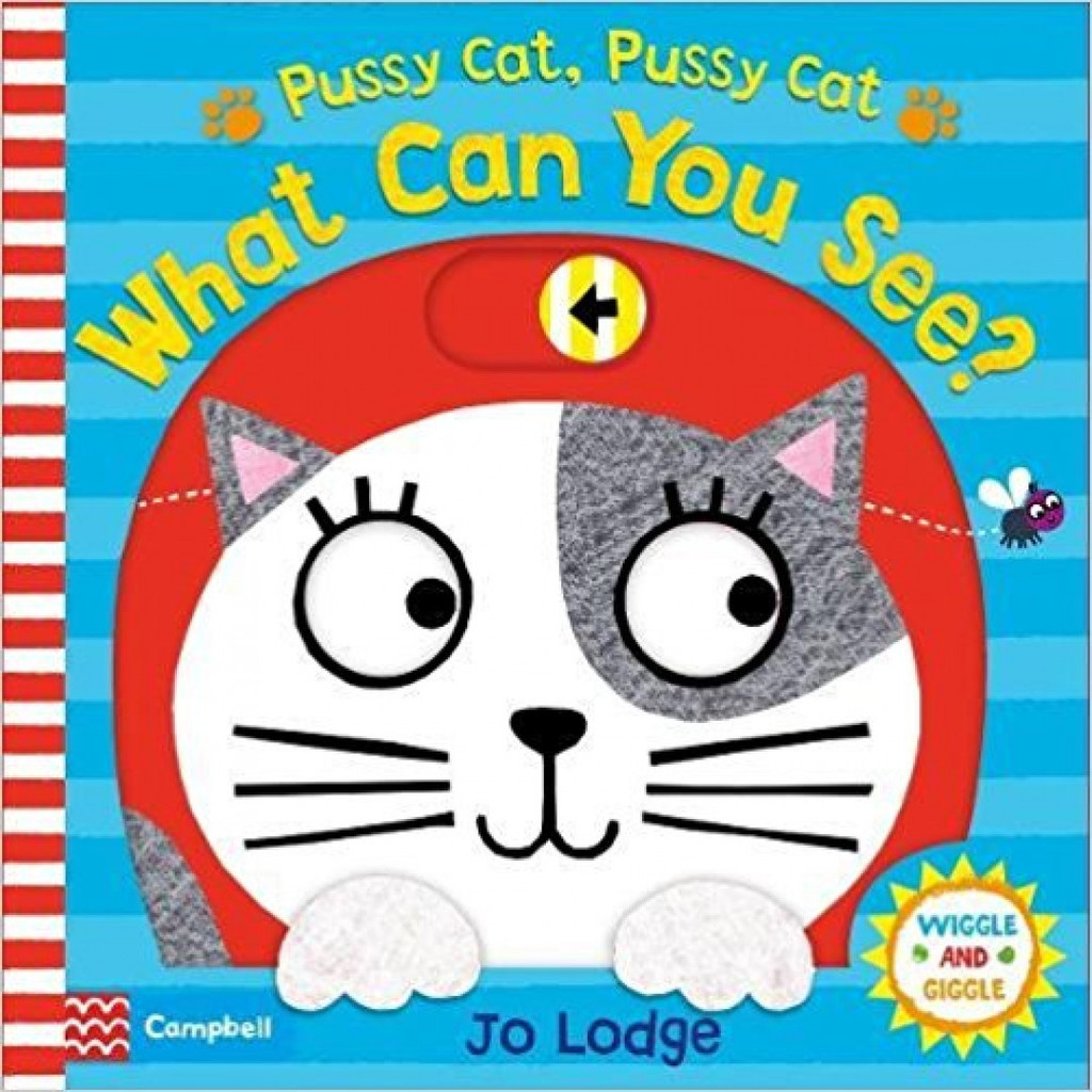 Pussy Cat, Pussy Cat, What Can You See? (硬頁操作書)(硬頁書)/Jo Lodge Wiggle ...
