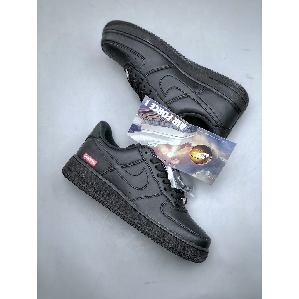 耐吉 Supreme x Nike Air Force 1 Low “Box Logo 黑色” CU9225-001 | 蝦皮購物