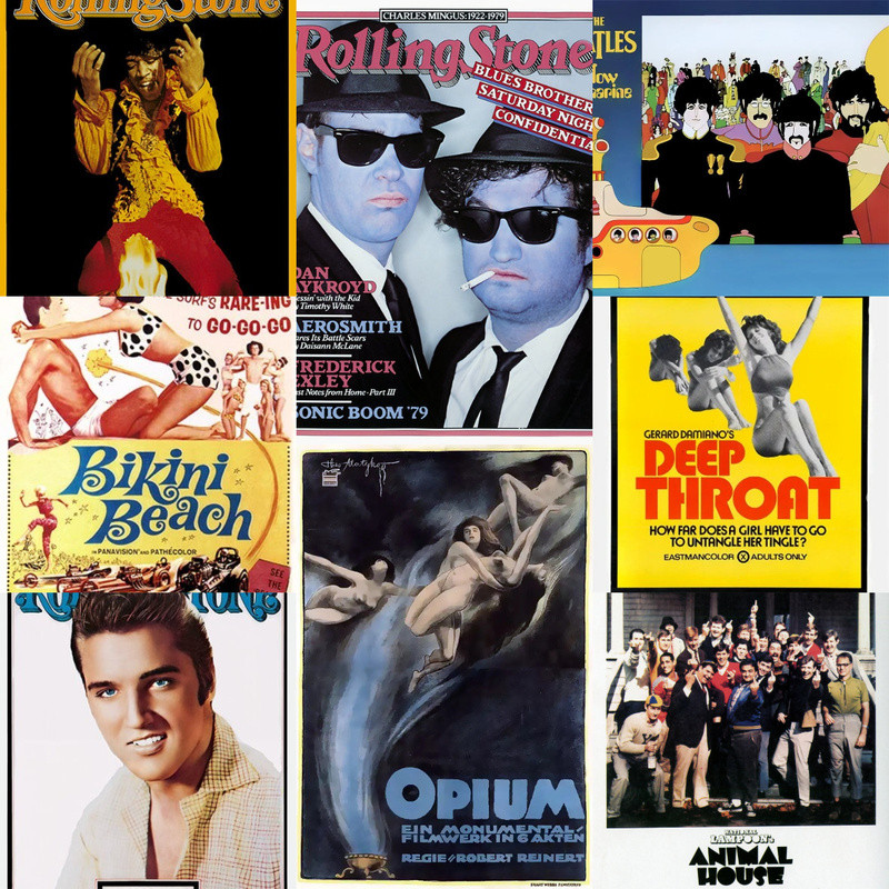 Jack Nicholson 1977-1991 年滾石雜誌封面海報,無框,藝術牆藝術帆布 | 蝦皮購物