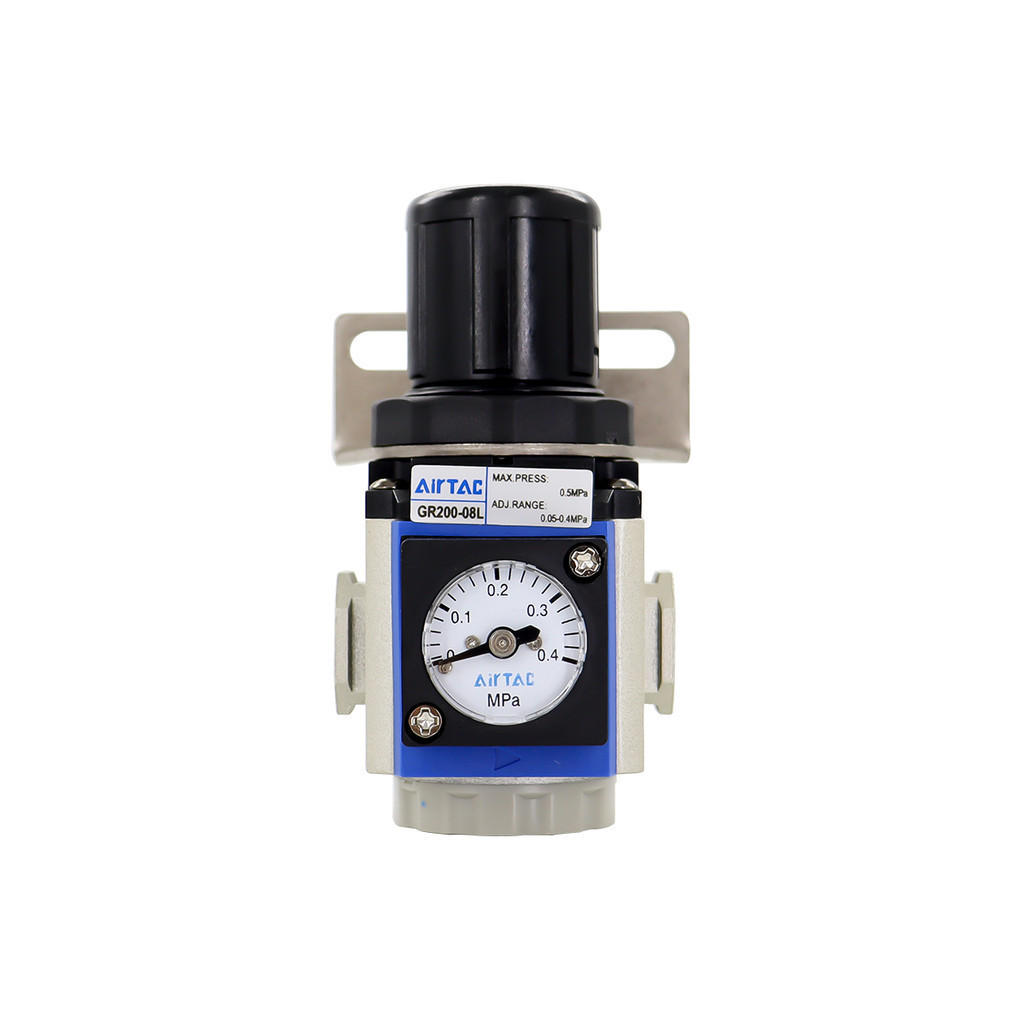 AirTac氣動調壓閥GR200-08空氣減壓閥GR300-10氣壓可調式調整閥 | 蝦皮購物