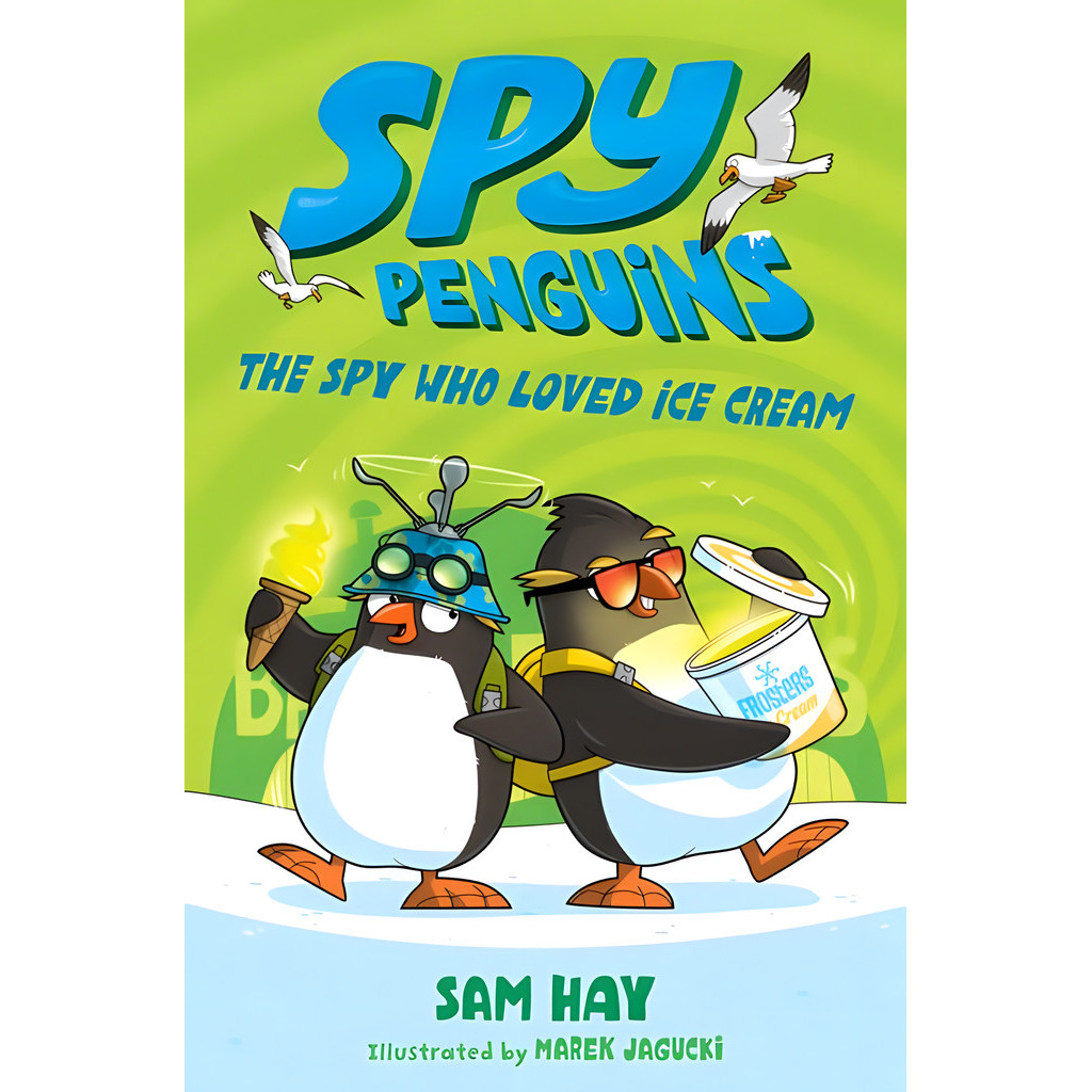 Spy Penguins #2: The Spy Who Loved Ice Cream/Sam Hay【禮筑外文書店】 | 蝦皮購物