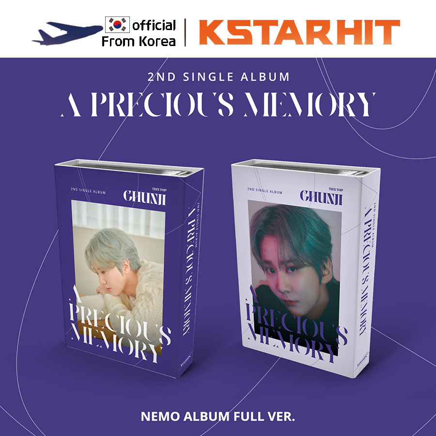 Chunji of Teen top - A Precious Memory (2nd single album) | 蝦皮購物