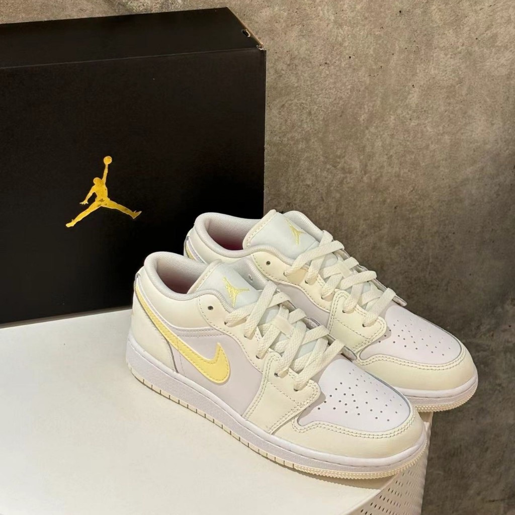Air Jordan 1 Low GS “Zesty Lemon” 檸檬黃色女鞋FV8486-181 | 蝦皮購物
