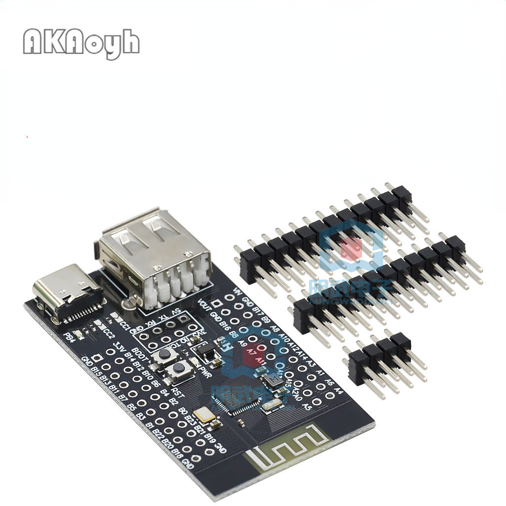 CH582M開發板核心板 BLE無線藍牙微控制器 低功耗藍牙MCU 雙USB | 蝦皮購物