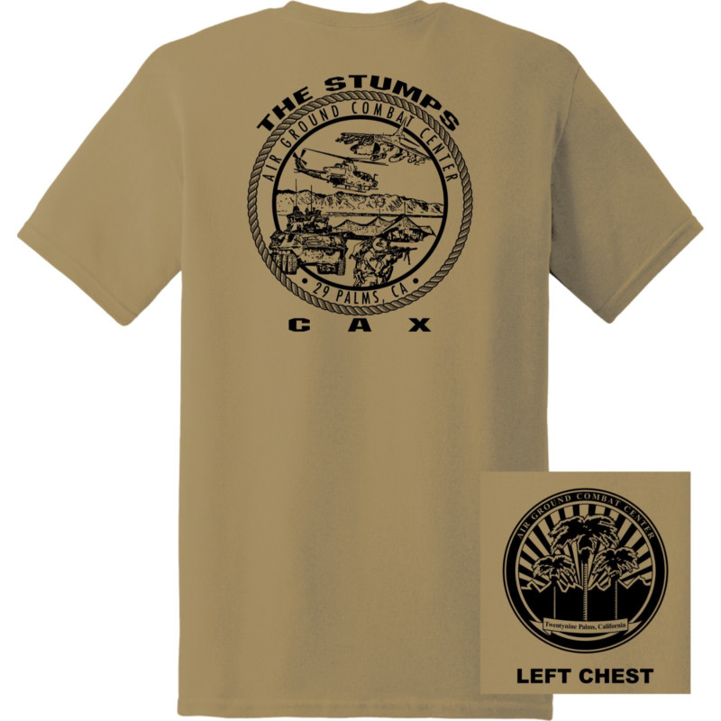 USMC - CAX 空地作戰中心 29 拳擊手，加利福尼亞州（樹樁）T 恤 | 蝦皮購物