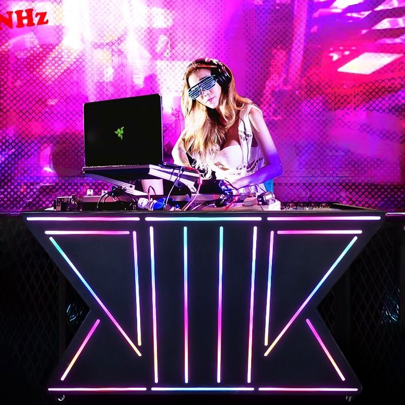 【平安樹】廠家直銷 酒吧 DJ臺 KTV桌子 派對 包廂 發光桌子 打碟臺 夜店 打碟桌 調音台 七彩燈光 夜總會 會所 | 蝦皮購物