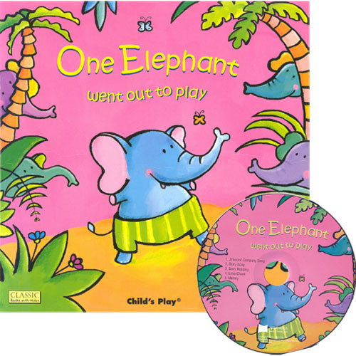 One Elephant Went Out to Play (1平裝+1CD)(韓國JY Books版) Saypen Edition(有聲書 ...