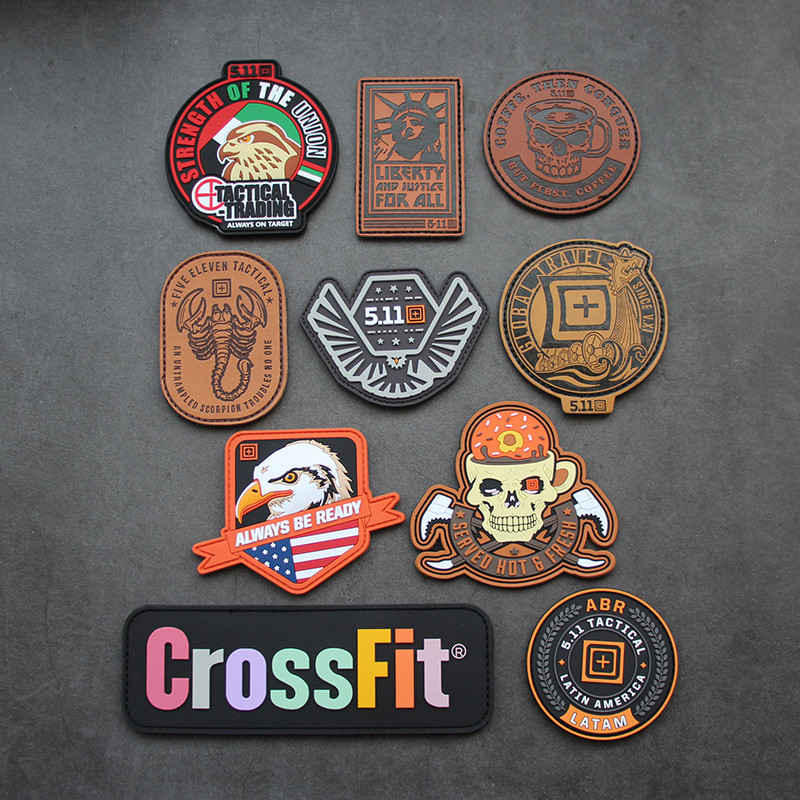 【定制】NY Pvc 術士徽章 CrossFit 511 PU 皮革 3D 魔術貼補丁/徽章/臂章/徽章裝飾夾克牛仔褲背 | 蝦皮購物