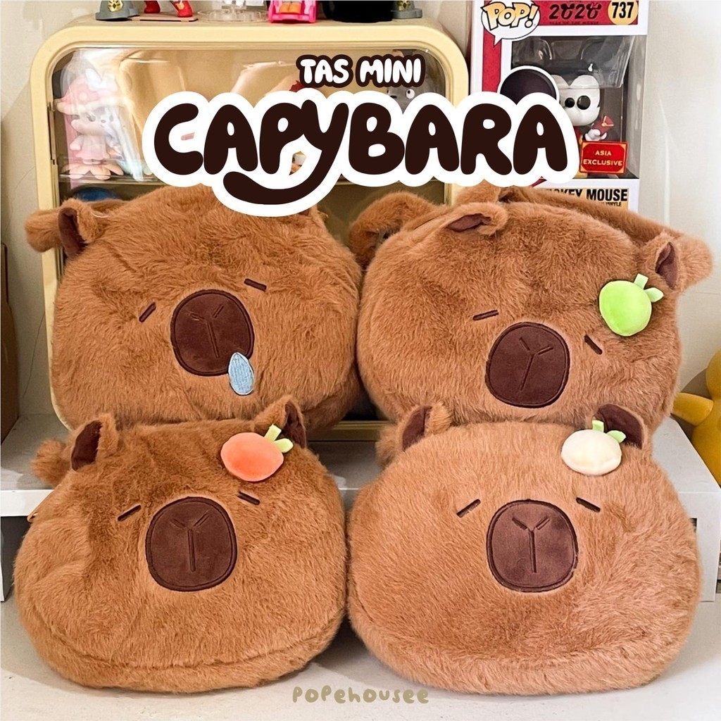 Viral Mini Capybara Bag Jennie Blackpink Douyin Kpop Totebag | 蝦皮購物