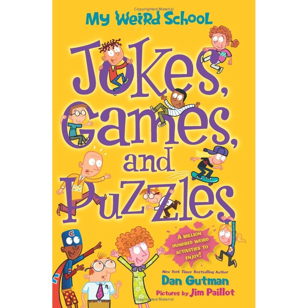 My Weird School: Jokes, Games, and Puzzles/Dan Gutman【三民網路書店】 | 蝦皮購物