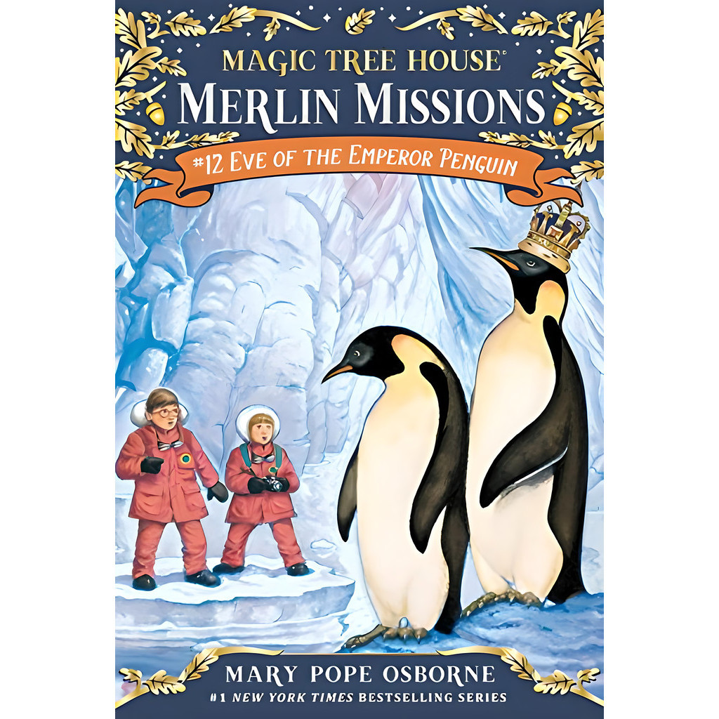 Merlin Missions #12: Eve of the Emperor Penguin (平裝本)/Mary Pope Osborne ...