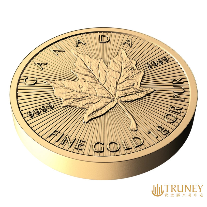 【TRUNEY貴金屬】2025加拿大楓葉Maplegram25金幣1公克 - 檢驗卡裝 | 蝦皮購物