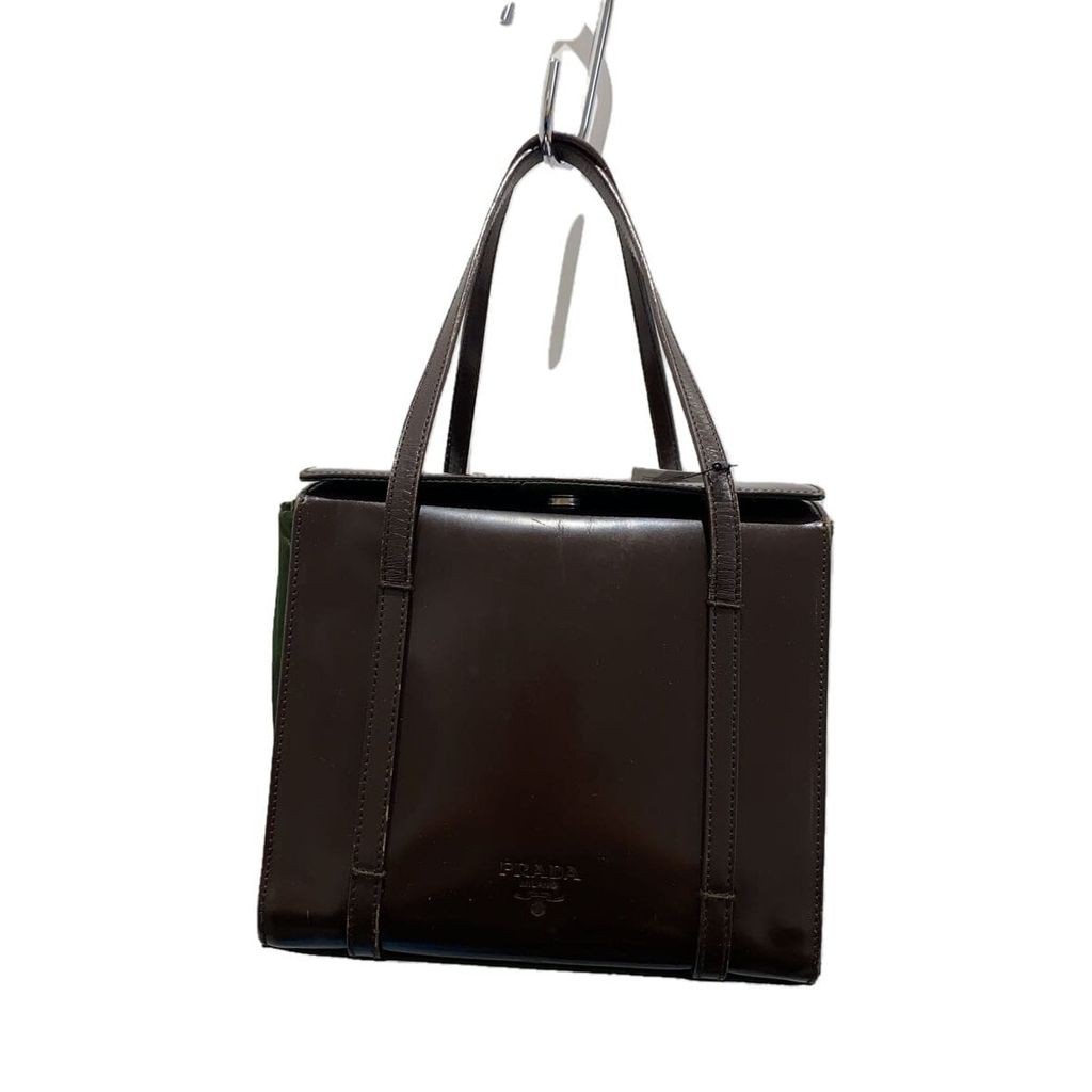 PRADA 普拉達手提包皮革 BRW 日本直送 二手 | 蝦皮購物