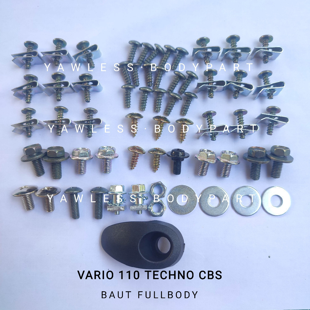 螺栓 baud 全身 Vario 110 Techno 化油器完整螺栓 Vario Techno Cbs | 蝦皮購物