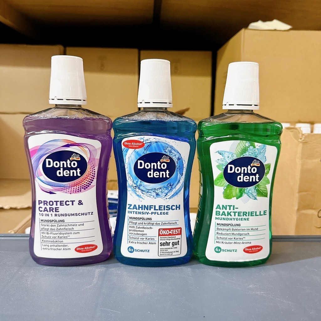 德國 DenkMit 漱口水 Dm donto dent 含氟 500ml | 蝦皮購物