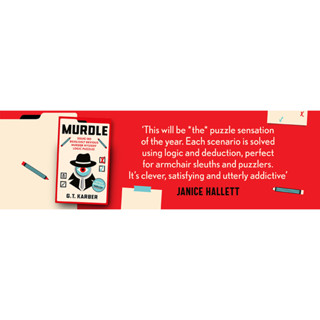 Murdle Volume 1: Solve 100 Devilishly Devious Murder Mystery Logic Puzzles/每天破一起謀殺案/G. T. Karber ...