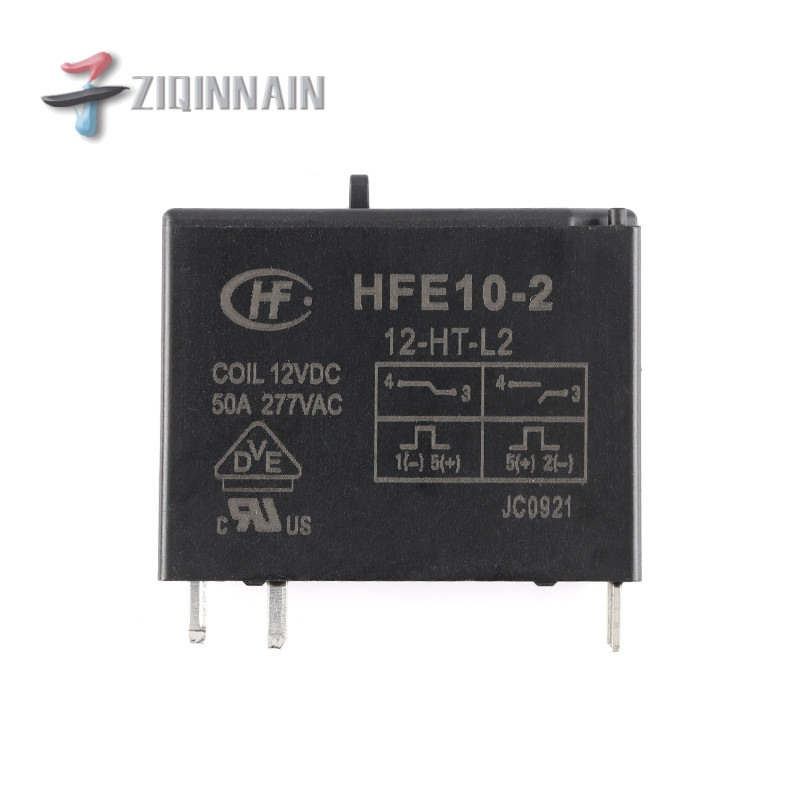 原裝 繼電器 HFE10-2/12-HT-L2 12VDC 5腳 一組常開 大功率磁保持 | 蝦皮購物