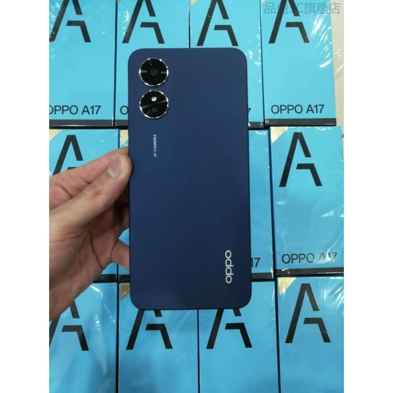 【品盛3C旗艦店】Oppo A17手機 4G 智能手機 6.56英寸 6+128GB 八核 面容+指紋識別 | 蝦皮購物
