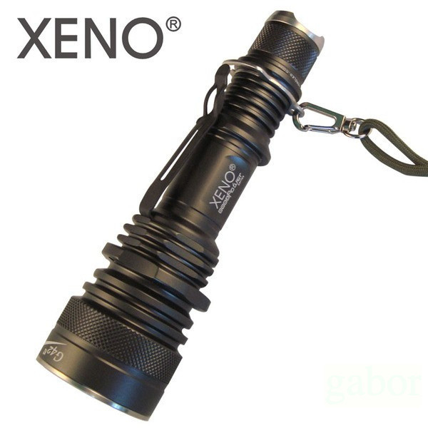 【電筒王 隨貨附發票 江子翠捷運站3號出口】Xeno G42 冷白/暖白 經典款 超美三氧軍灰 聚光 遠射高手 1865 | 蝦皮購物