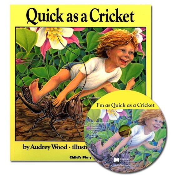 Quick as a Cricket (1平裝+1CD)(韓國JY Books版) | 蝦皮購物