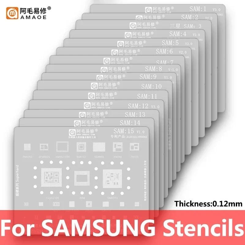 SAMSUNG Amaoe SAM1-20 BGA Reballing Stencil 適用於三星全系列 A /C 全系 | 蝦皮購物