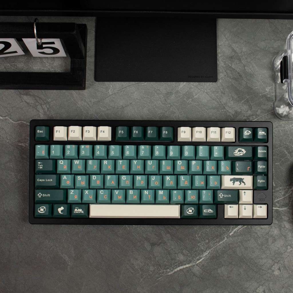 寂靜森林鍵帽大全套PBT熱昇華原廠高度適配ATK/VGN等無線機械鍵盤 | 蝦皮購物