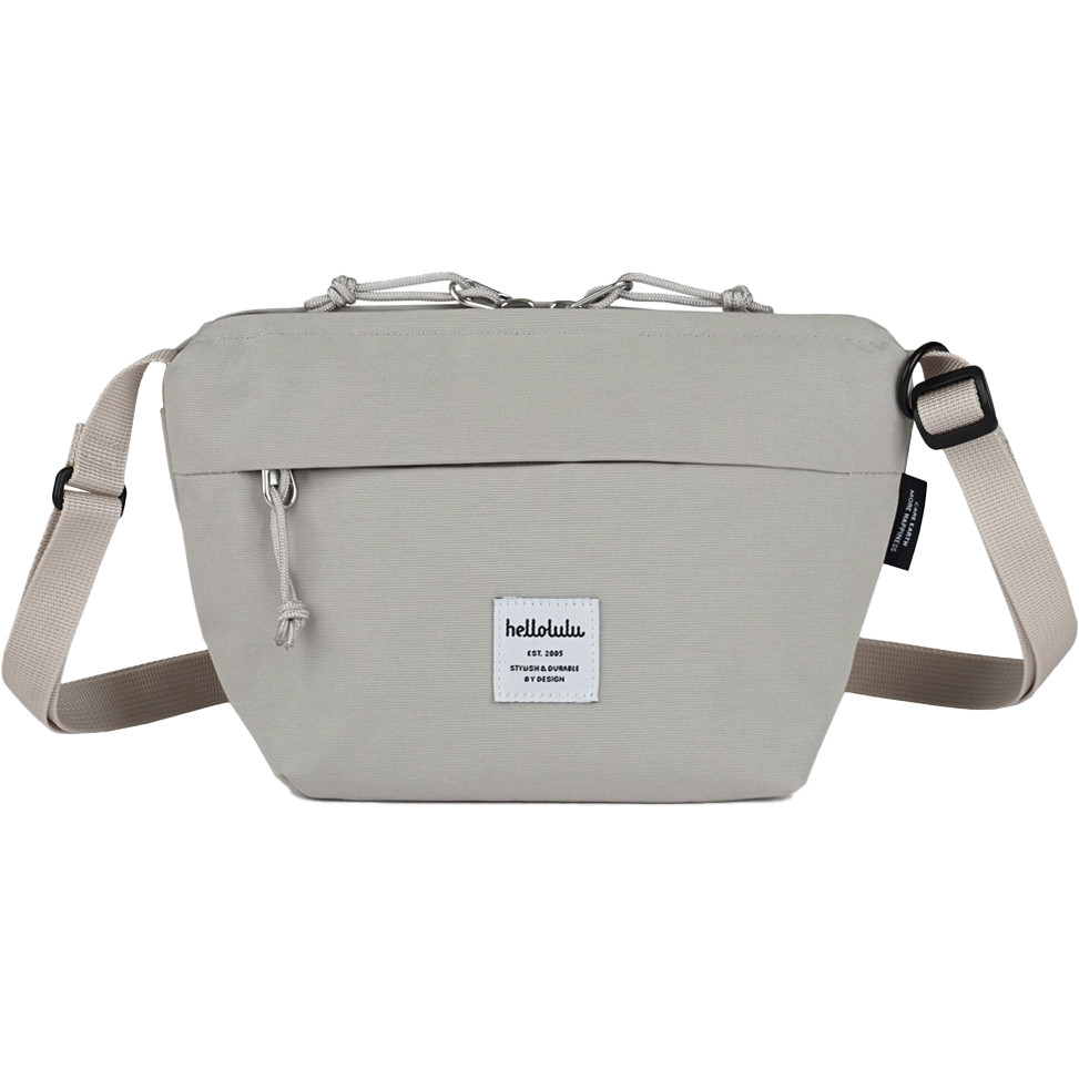 hellolulu LUNA迷你斜背包/ 柔灰 eslite誠品 | 蝦皮購物