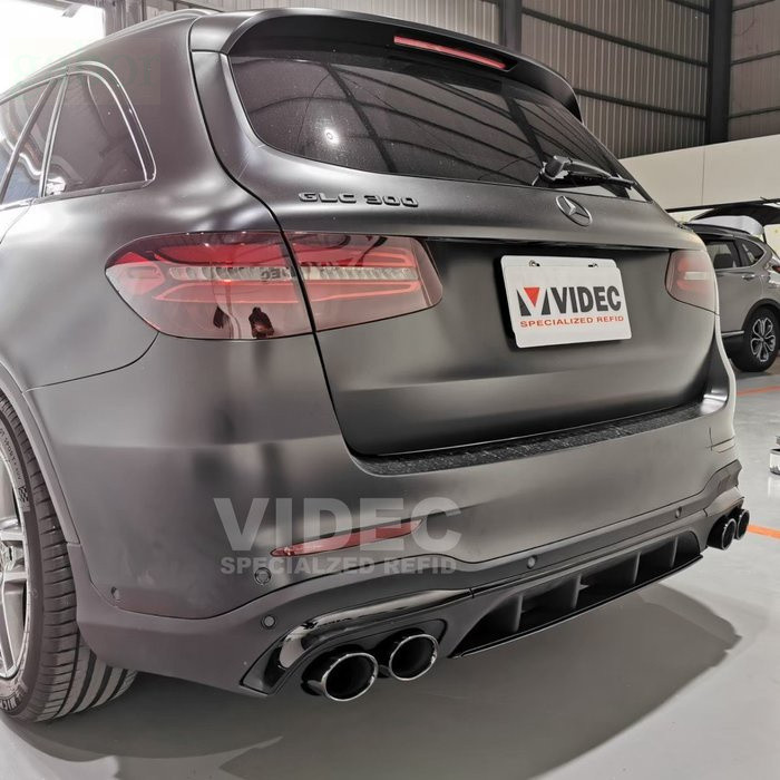 OK商城 賓士 台中專業施工 賓士 Benz W253 GLC 改裝 43樣式 後下巴+四出尾管 | 蝦皮購物