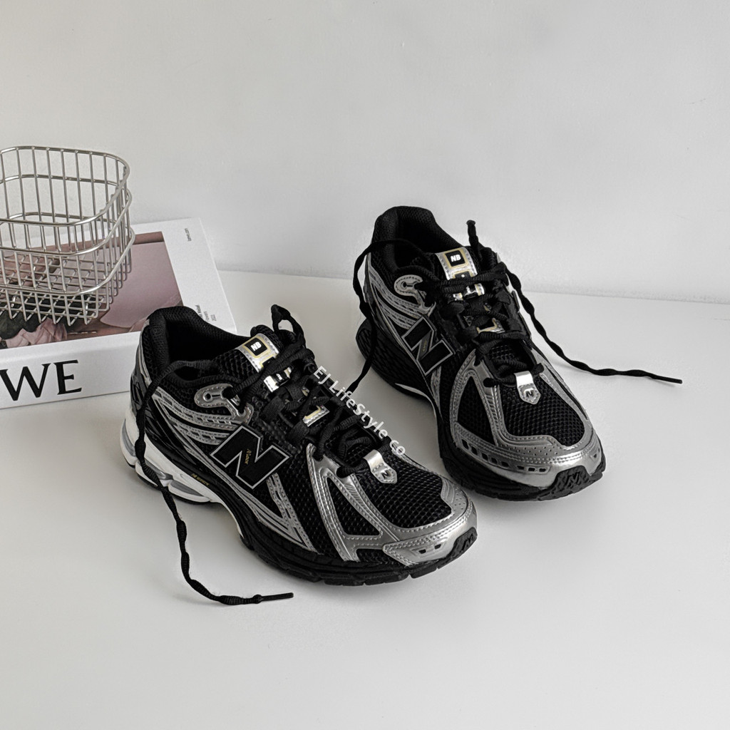 -EJ- 現貨 NEW BALANCE 1906R NB 黑亮銀 全黑 銀邊 金 男女鞋 U1906RCF | 蝦皮購物