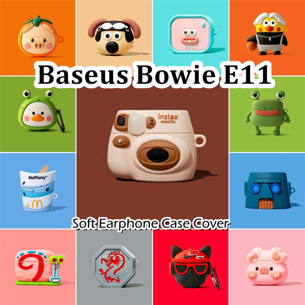 【現貨】倍思 Bowie E11 Case 防摔卡通軟矽膠耳機套 NO.2 | 蝦皮購物