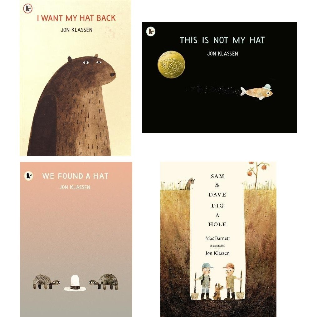 Jon Klassen Picture Book Collection (4平裝入)/Jon Klassen【禮筑外文書店】 | 蝦皮購物
