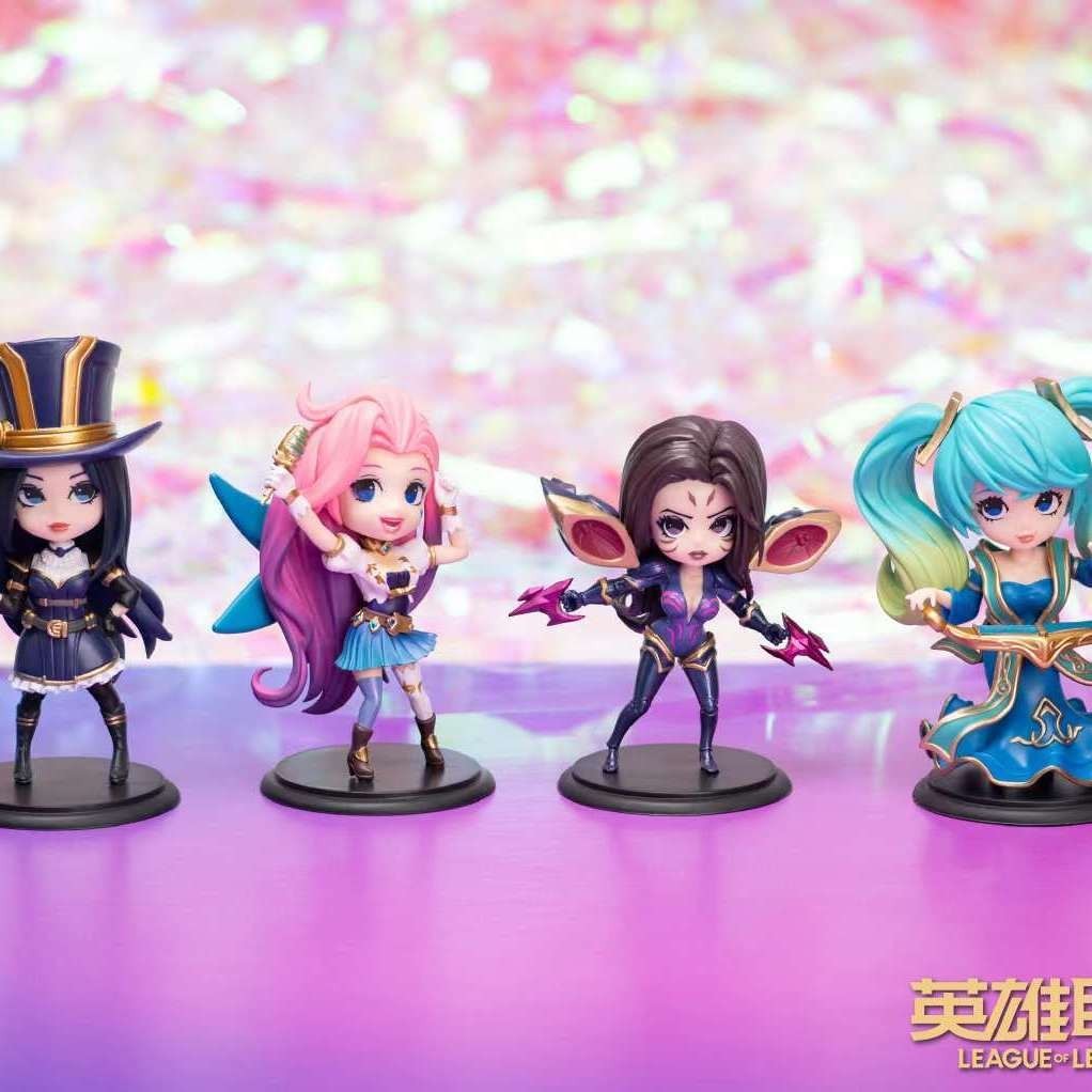 正版 可挑款 BANDAI 萬代 LOL 英雄聯盟系列 Q版 卡莎 拉克絲 薩勒芬妮 盲盒 公仔 潮玩 手辦 玩具 禮物 | 蝦皮購物