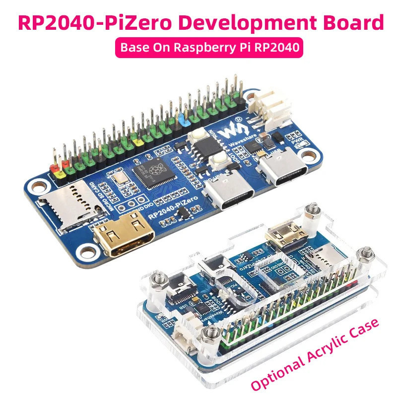 Raspberry Pi PICO RP2040-PiZero 基於 RP2040 兼容 Raspberry Pi ZE | 蝦皮購物